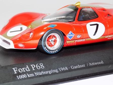 Ford P-68 1000 Km Nurbrugring 1968 Nº 7 | Storekit